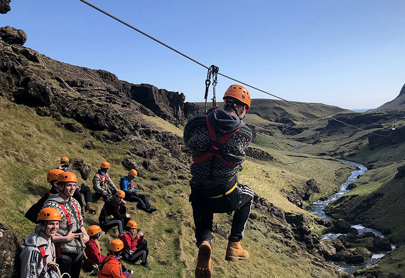 Zipline in Vík Iceland – Thrilling Canyon Adventure